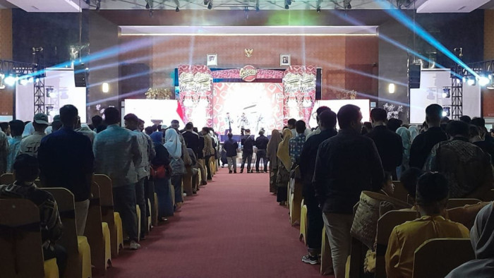 Bernuansa Hiburan, KPU Sumbar Luncurkan Tahapan Pilgub Sumbar 2024